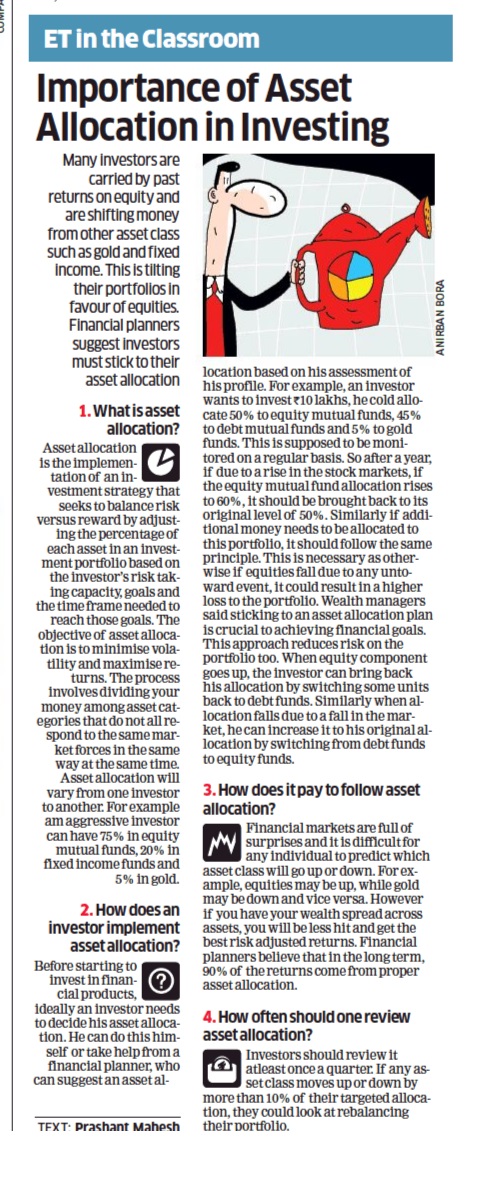 Mutual Funds - Importance Of Asset Allocation - Indian Wealth Management Mutual Funds - Importance Of Asset Allocation - Indian Wealth Management